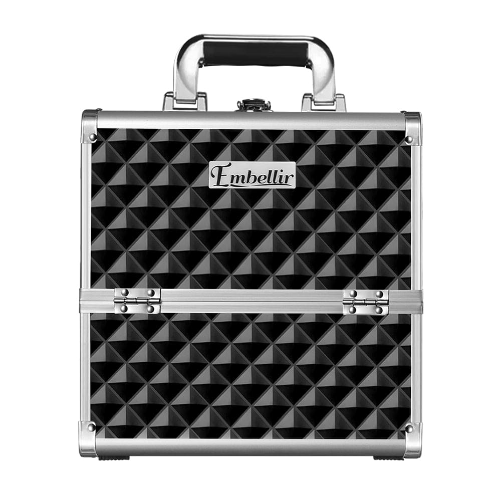 Embellir Makeup Case Beauty Organiser Bag Travel Large Cosmetic Storag