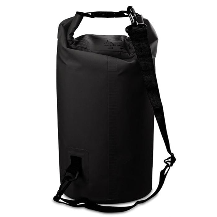 30L Outdoor Waterproof Double Shoulder Bag Dry Sack Pvc Barrel Bag - P